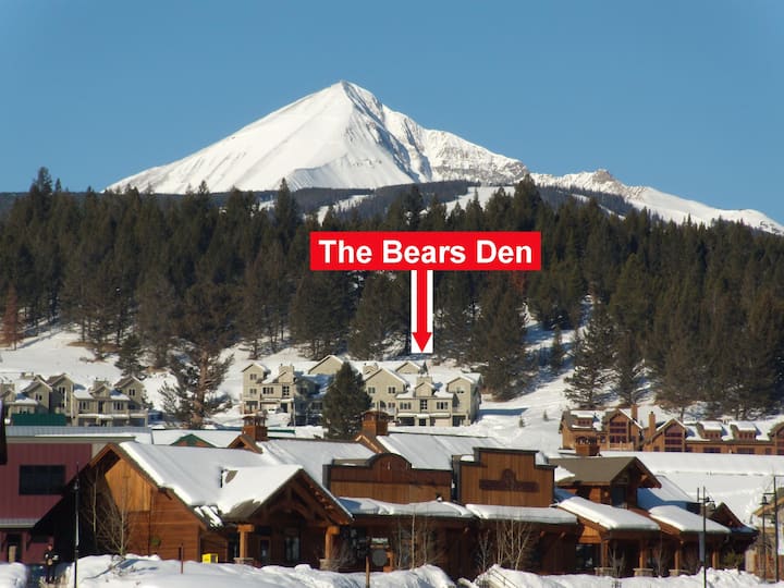 The Bear's Den-hot Tub, Private Patio +Views - Big Sky, MT