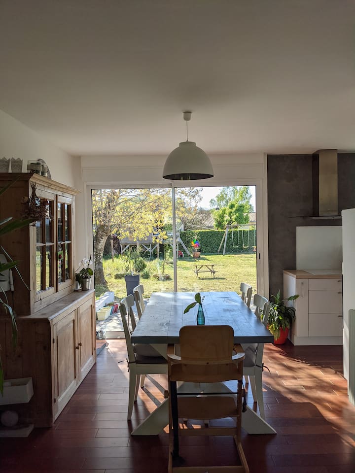 Maison Calme 20 Min Du Bassin, Piscine Hors Sol - Saint-Médard-en-Jalles