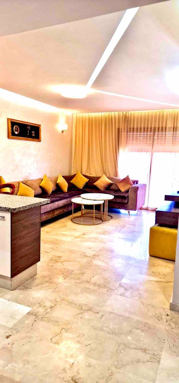 Appartement Moderne Sécurisé Avec Terrasse Piscine - Marrakesh