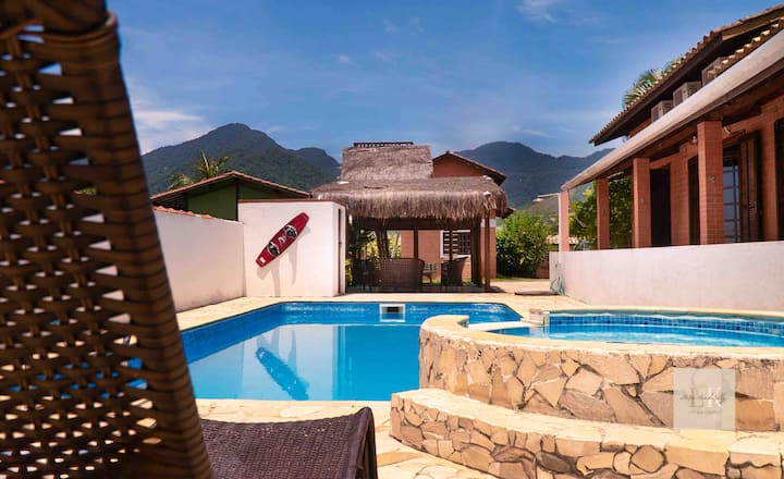 Casa Alto Padrão 25 Pessoas Com Piscina Ilhabela - Ilhabela