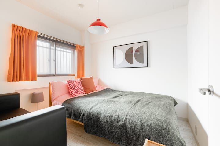 6ppl/602/10mins To Nihonbashi Sta/pocketwifi/a0601 - Osaka