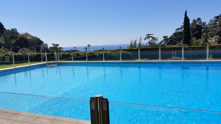 Studio Met Tuinen, Zwembad En Tennis - Mougins