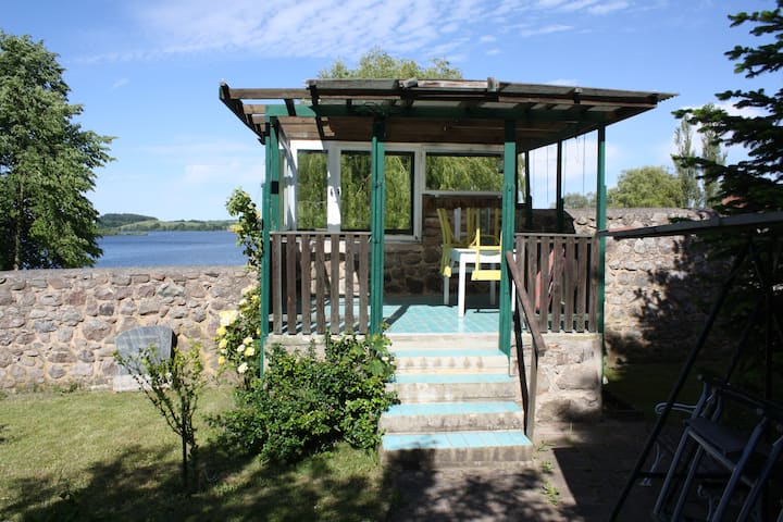 Ferienwohnung Mit Großem Garten Und Blick Zum See - Mecklenburgische Seenplatte