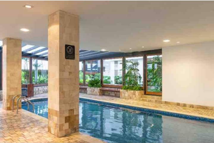 Mini Suite Parque La Carolina. Piscina, Gimnasio. - Quito