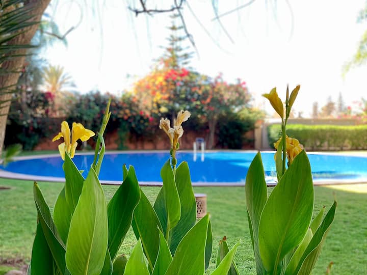 A L'hivernage Beau  Appart  Piscine Fibre, Garage - Marrakech