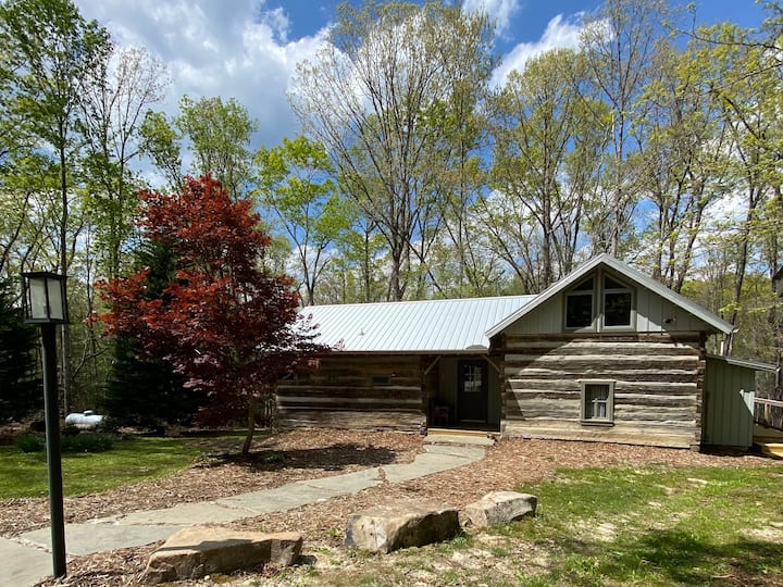 Stumphouse Log Cabin~pet Friendly~no Cleaning Fees - Walhalla, SC