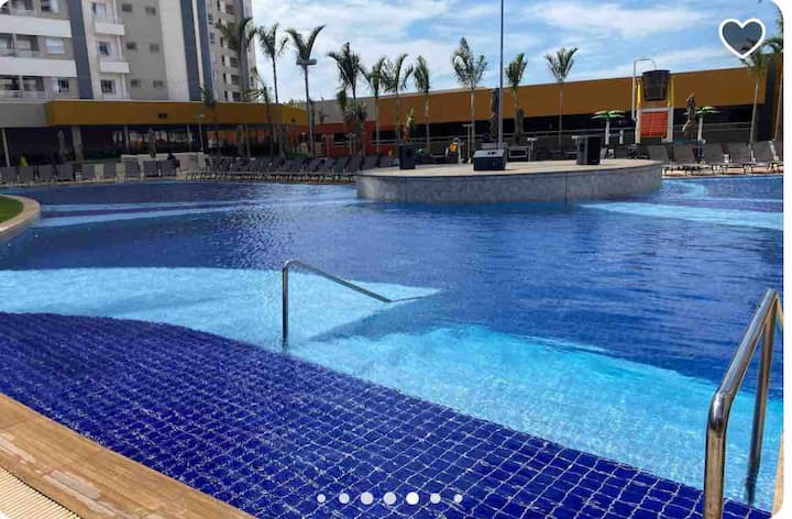 Apto Olimpia-sp Resort Solar Das ÁGuas- 5 Hóspedes - Olímpia