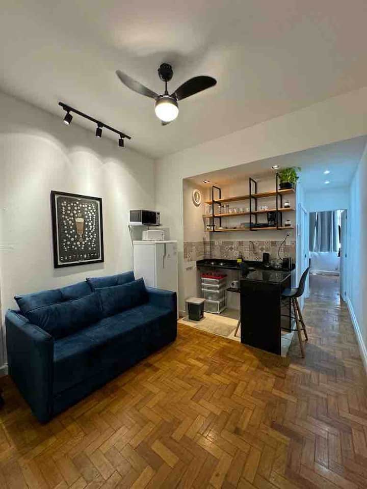 Quarto E Sala , Esquina Da Praia. Copacabana Beach - Rio de Janeiro