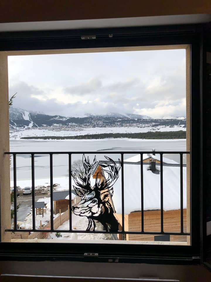 Chalet Vu Sur Le Lac De Matemale (Les Angles) - Matemale