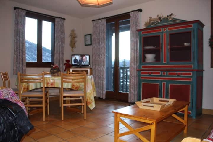 Duplex F3 Dans Residence Chalet - Le Monêtier-les-Bains