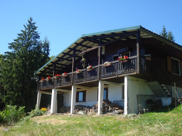 Chalet Typique Avec Vue - La Bresse