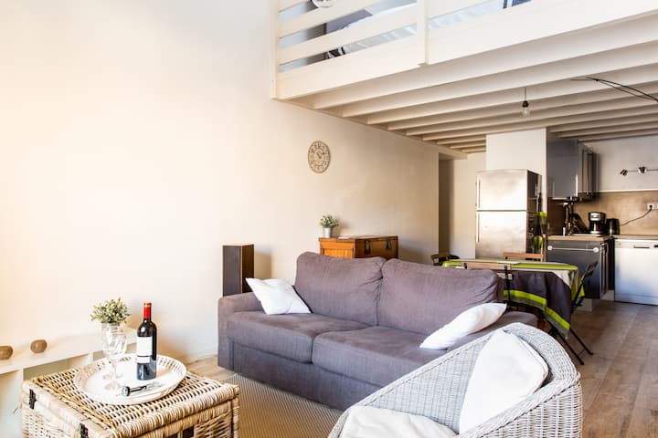 Duplex Bordeaux Centre (Victoire) Parking Gratuit - 波爾多