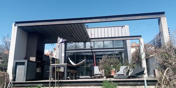 Maison Contemporaine Et Atypique Avec Jardin - Argelès-sur-Mer