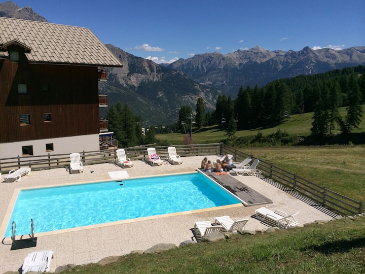 Appartement 6/8 Personnes Pied Piste & Piscine - Ailefroide