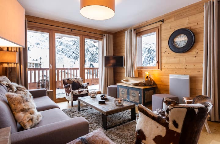 Appt T5, 9 Pers., Grande Terrasse Et Ski Aux Pieds - La Rosière