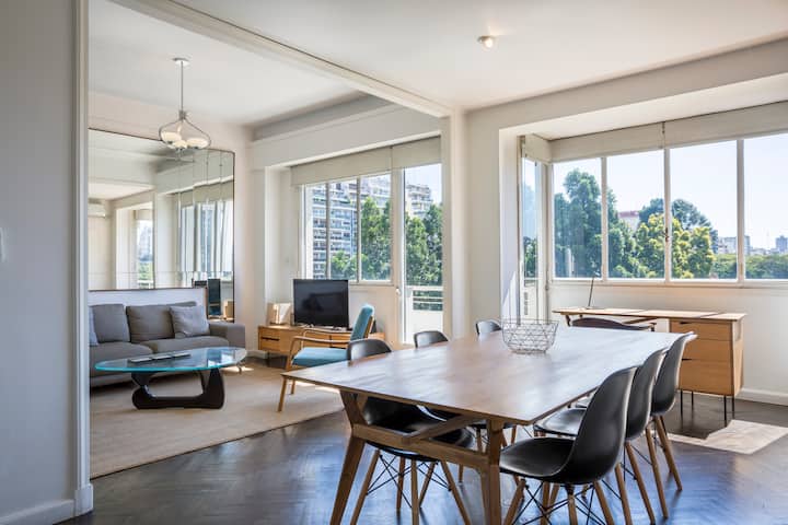 Amplio 3 Bdr. Departamento Junto A Los Parques. - Buenos Aires