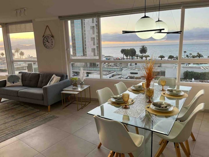 Con Hermosa Vista Al Mar Departamento En Coquimbo - La Serena