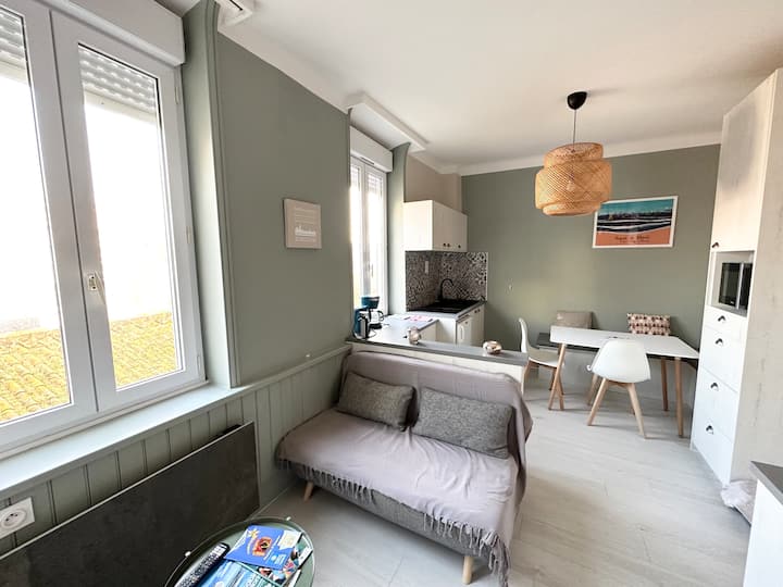 Studio Sur Le Remblai 10 M De La Plage (2 Pers) - Olonne-sur-Mer