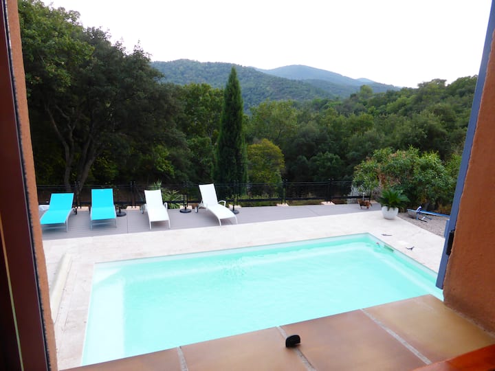 Villa Entièrement Climatisée Avec Piscine - French Riviera