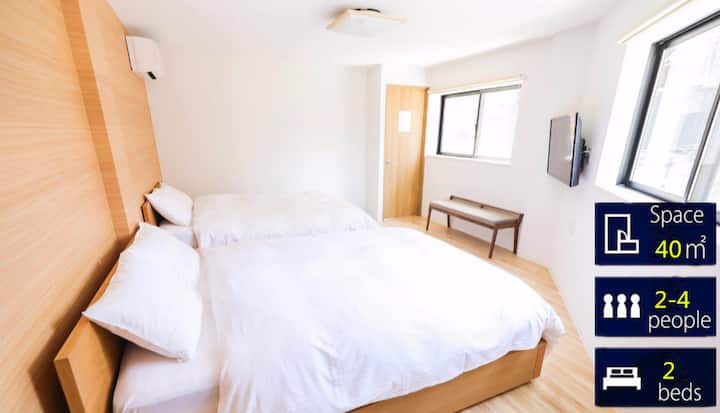 40sq/new Open /Dotonburi/shinsaibashi Area 3f - Osaka
