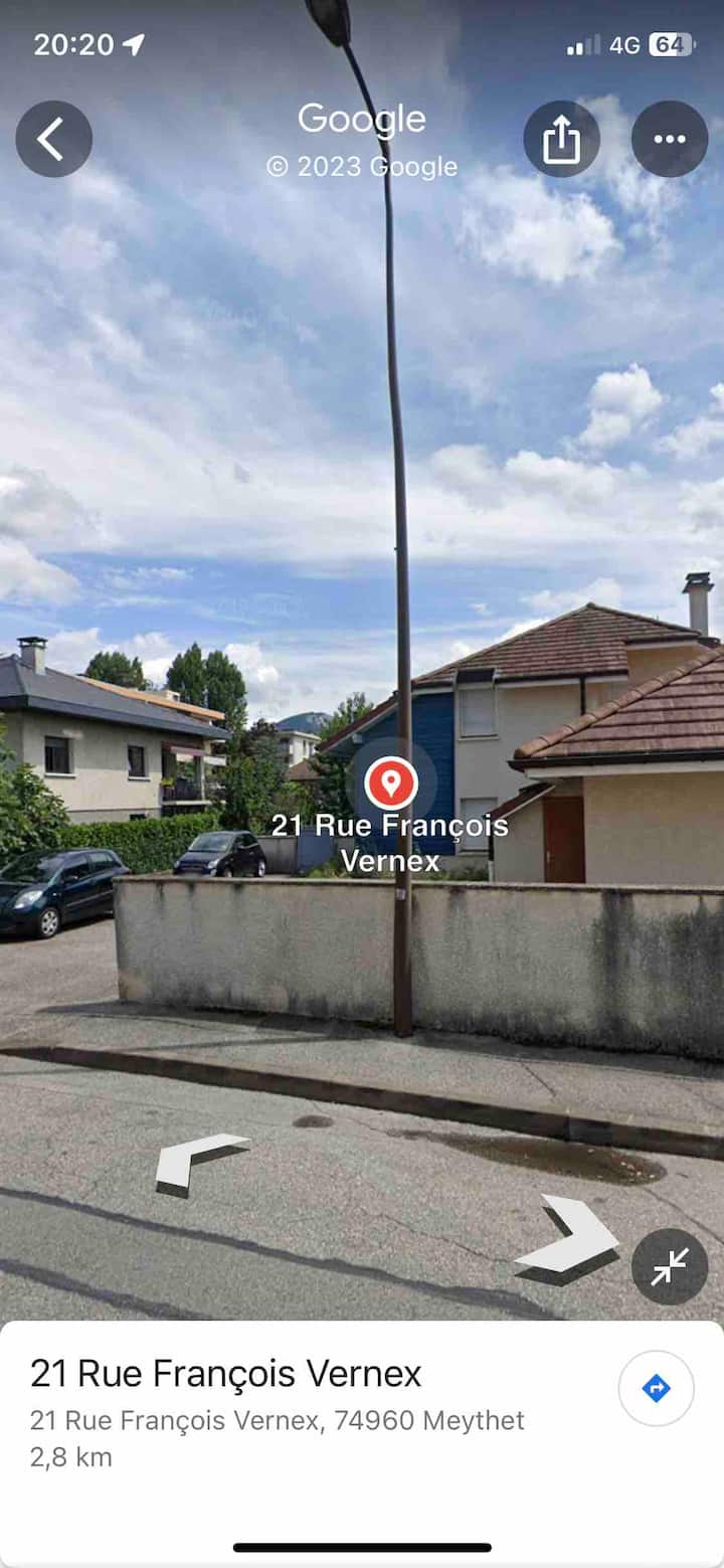 Chambre Indépendante Avec Sdb - Annecy