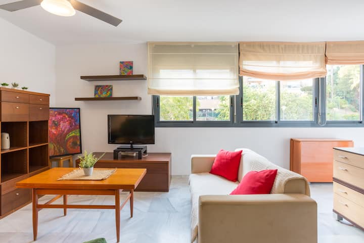 Bel Appartement Près De La Mer Et Du Centre Ville - Málaga