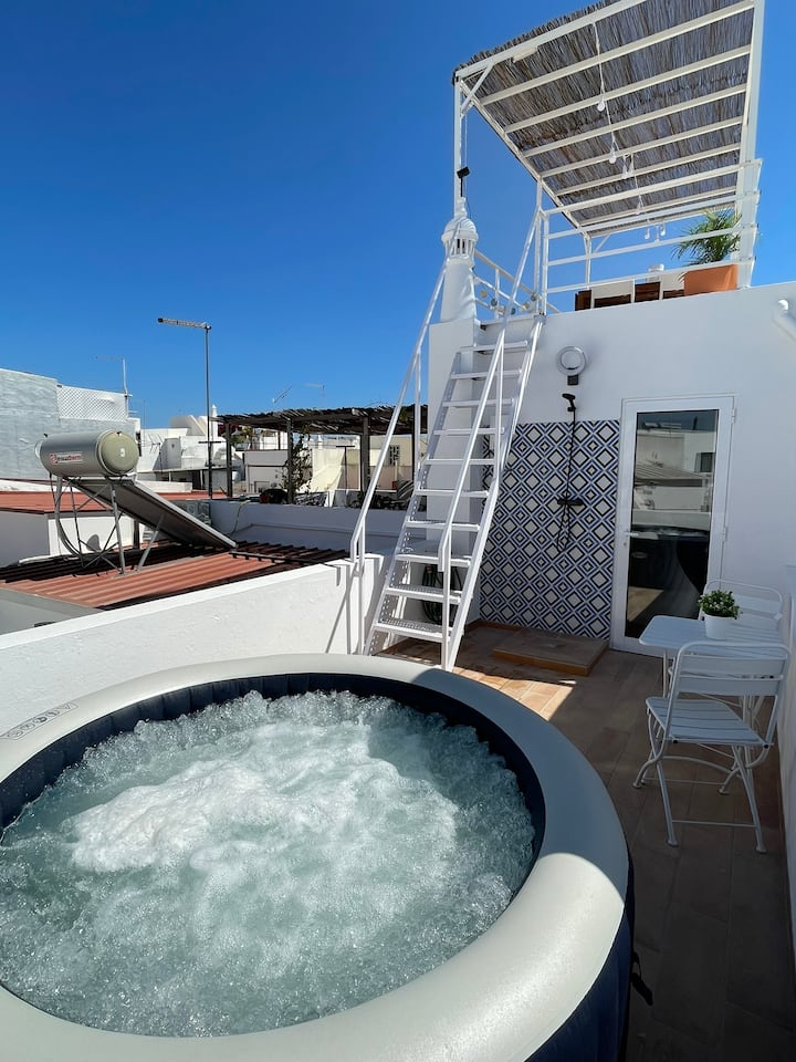 Paixanita  - Jacuzzi & Terrace In Downtown Olhão - Faro