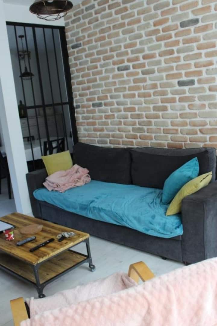 Appartement T3 Cosy Et Sa Cour Privée - Bagnères-de-Luchon