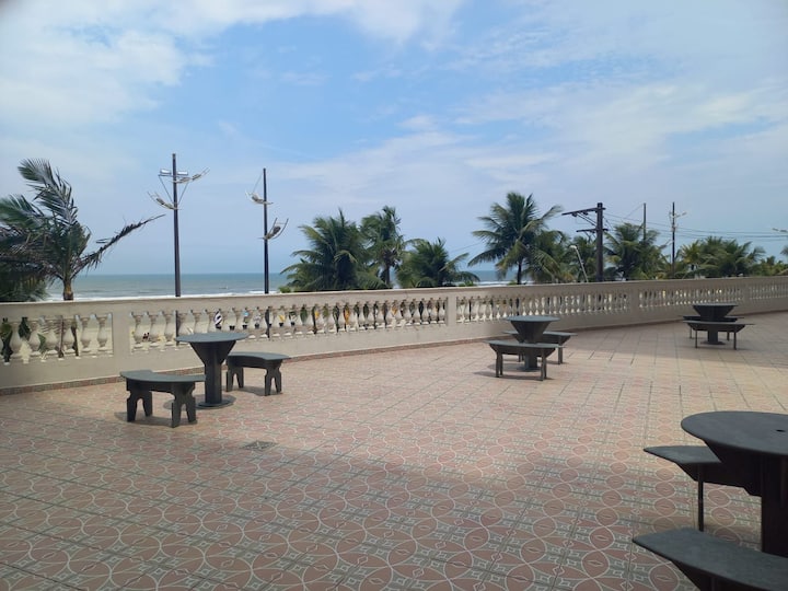 Kitao Pé Na Areia, Wi-fi, Vaga Garagem. - Praia Grande