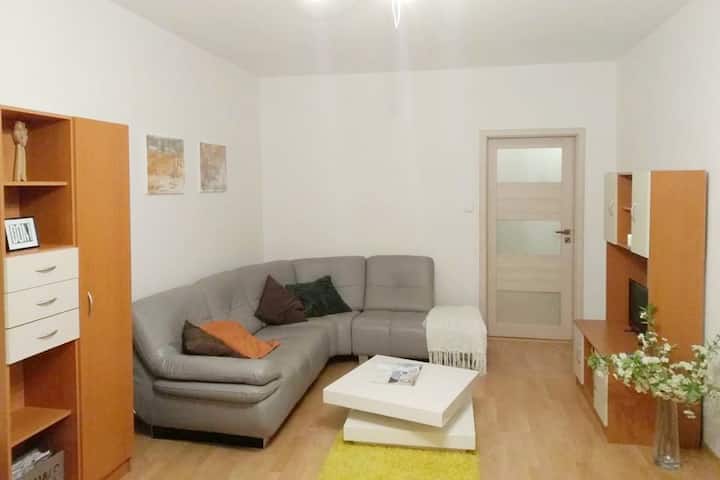 Big Sunny Three-room Apartment With Beautiful View - Nitra