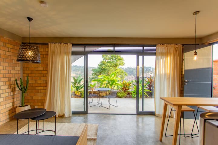 Loft 647: Spacious Studio With Large Terrace (A3) - Rwanda