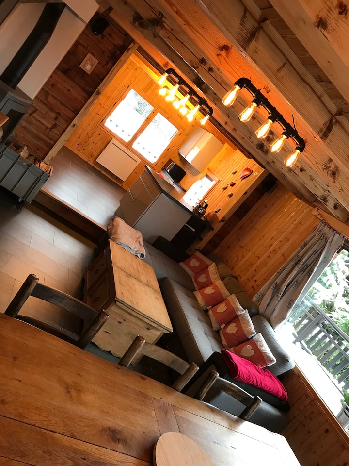 Chalet Individuel 9 Places. Terrasse Ensoleillée - Hauteluce - Les Saisies