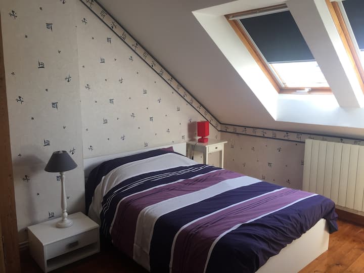 Chambre Spacieuse Avec Salle De Bain Privée - Amiens