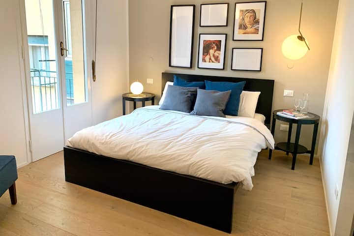 Double Room | Private Entrance | En-suite Bathroom - Bologne
