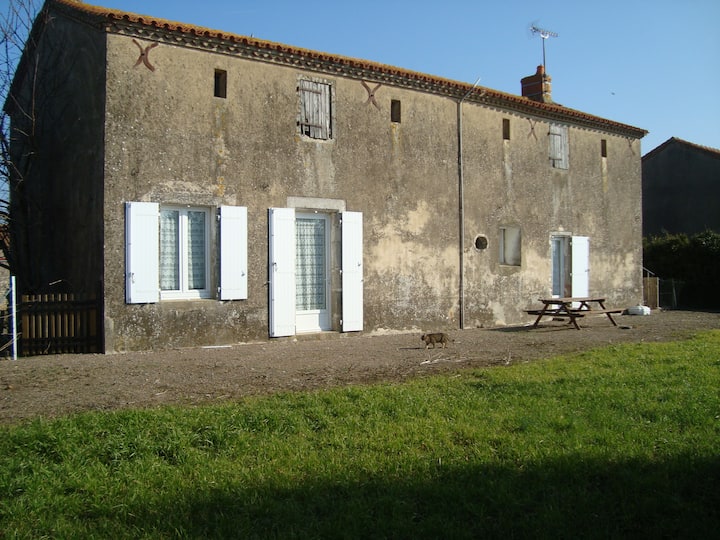 Maison De Campagne Au Calme - Longeville-sur-Mer