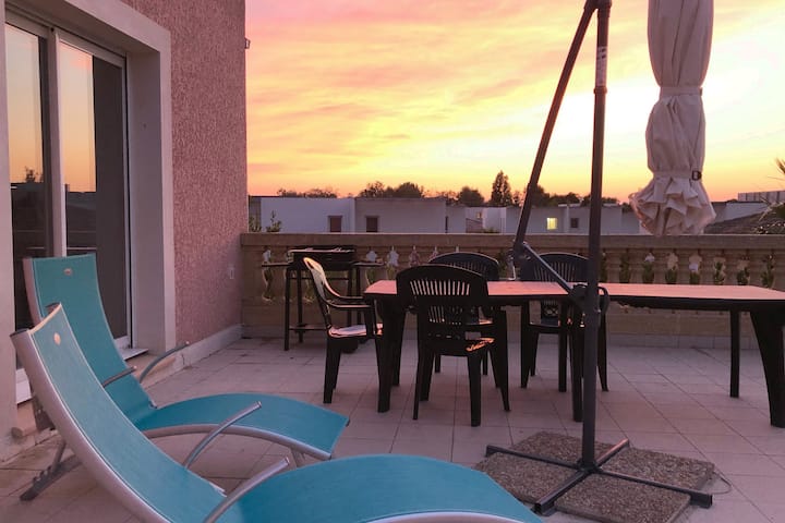 Superbe Appart à 150m Mer,  6 Pers Ou 2 Familles - Agde