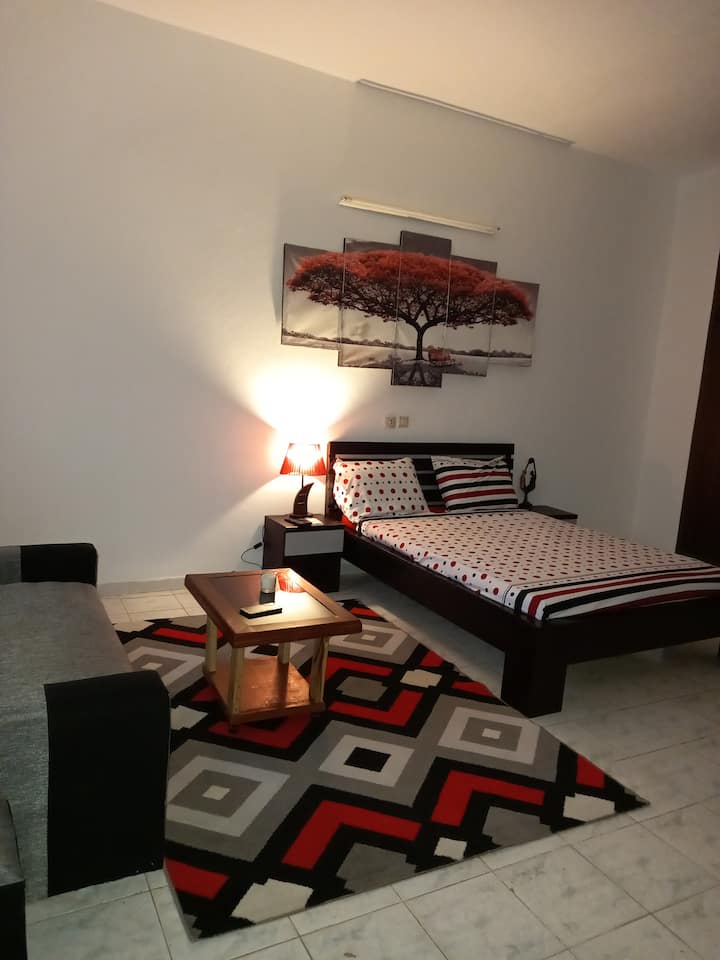 Grand Studio En Zone 4 Avec Balcon Et Parking - Abidjan
