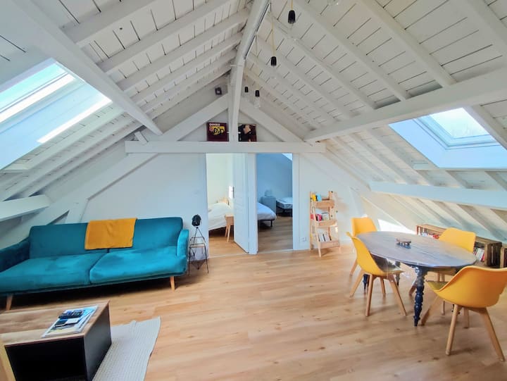 Appart Aux Pieds Des Remparts, Terrasse, Parking - La Turballe