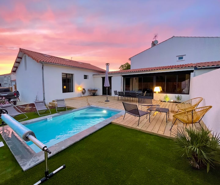 Maison D'architecte Avec Piscine - La Rochelle