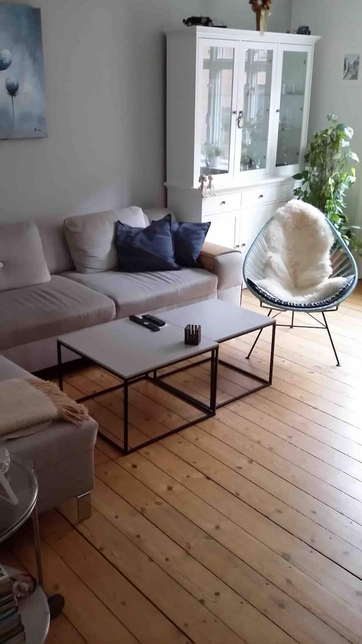 Lys Og Charmerende Lejlighed - Copenhague