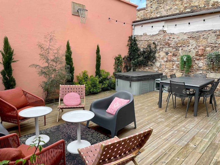 Maison De Charme Vichy Unesco Jaccuzi Patio - Vichy