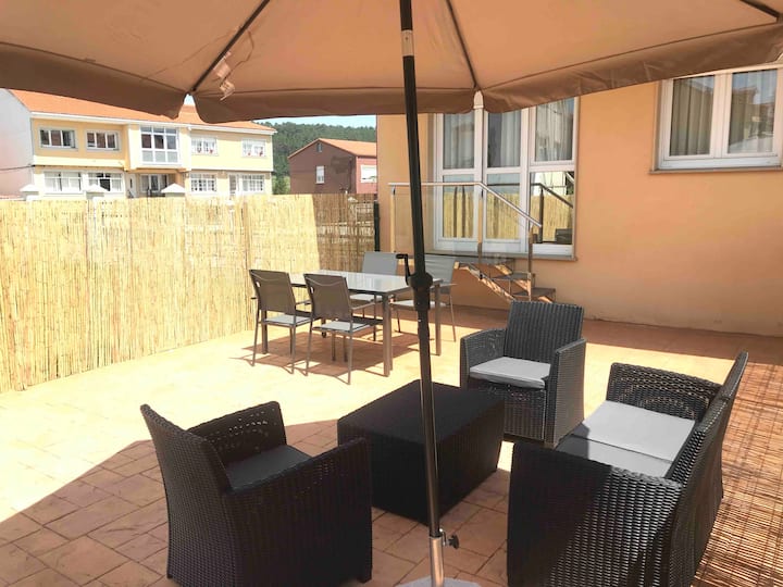 Tira - Apartamento Con Terraza En La Playa - Finisterre