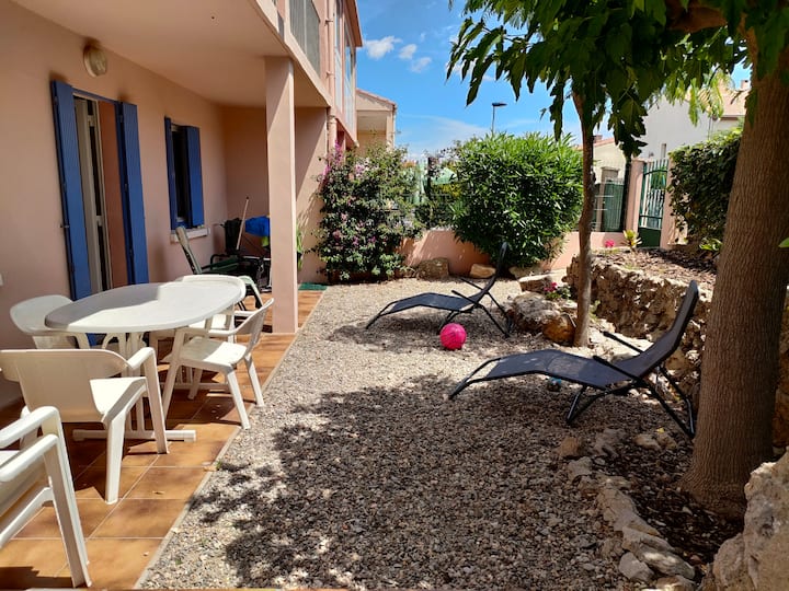 Appartement Rez De Jardin A 3 Min De La Plage - Saint-Pierre-la-Mer