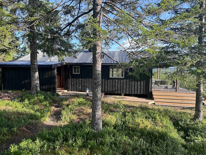 Koselig Hytte I Verdalsfjella Med Panoramautsikt. - Norway