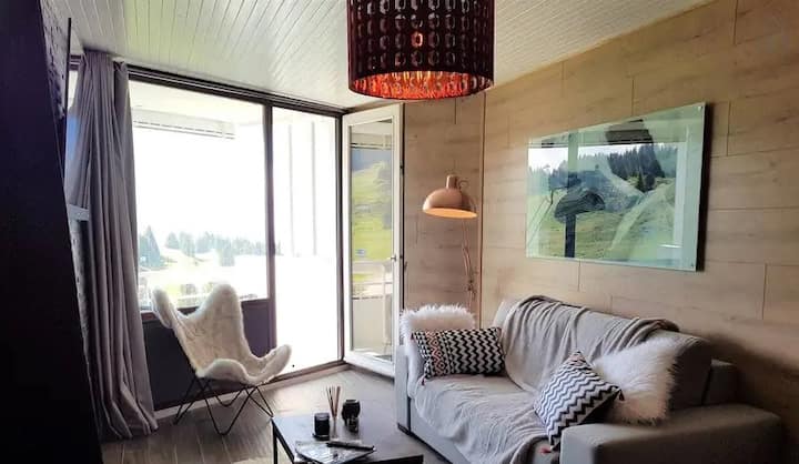 Nouveau Studio Confort Vue Sur Piste - Chamrousse