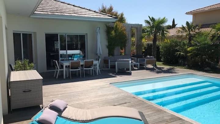 Belle Villa Moderne Entre Bordeaux Et L Océan - Saint-Médard-en-Jalles