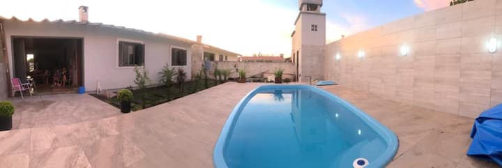 Casa 3d Com Piscina Perto Do Mar - Tramandaí