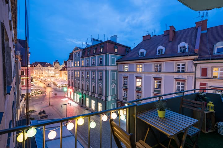 Modern Apartment With Amazing Balcony In Wroclaw - Wrocław