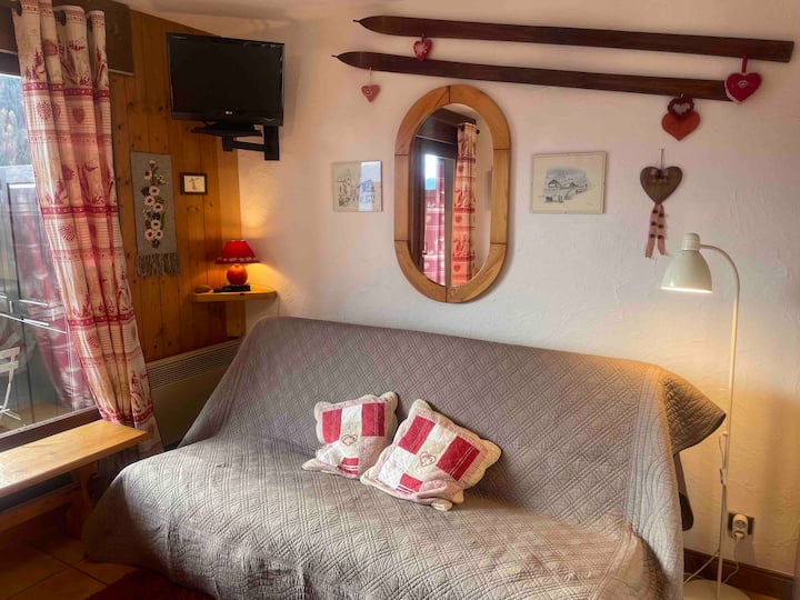 Studio à Cordon, Vue Splendide Sur Le Mont-blanc - Sallanches