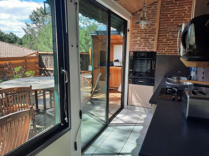 Agréable Petite Maison Près Du Golf Et De La Plage - Moliets-et-Maa